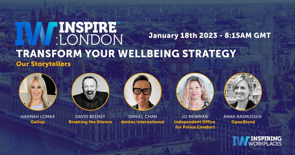 Inspire:London: Inspiring transformation in your wellbeing strategy for ...