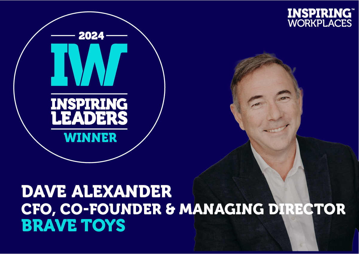 Dave Alexander - 2024 Inspiring Leader by Inspiring Workplaces