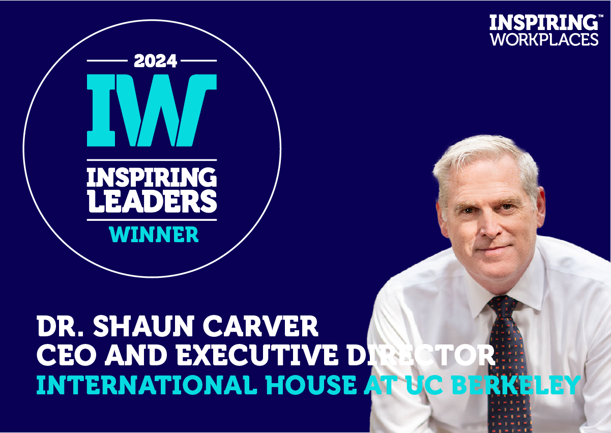 Dr. Shaun Carver - 2024 Inspiring Leader by Inspiring Workplaces