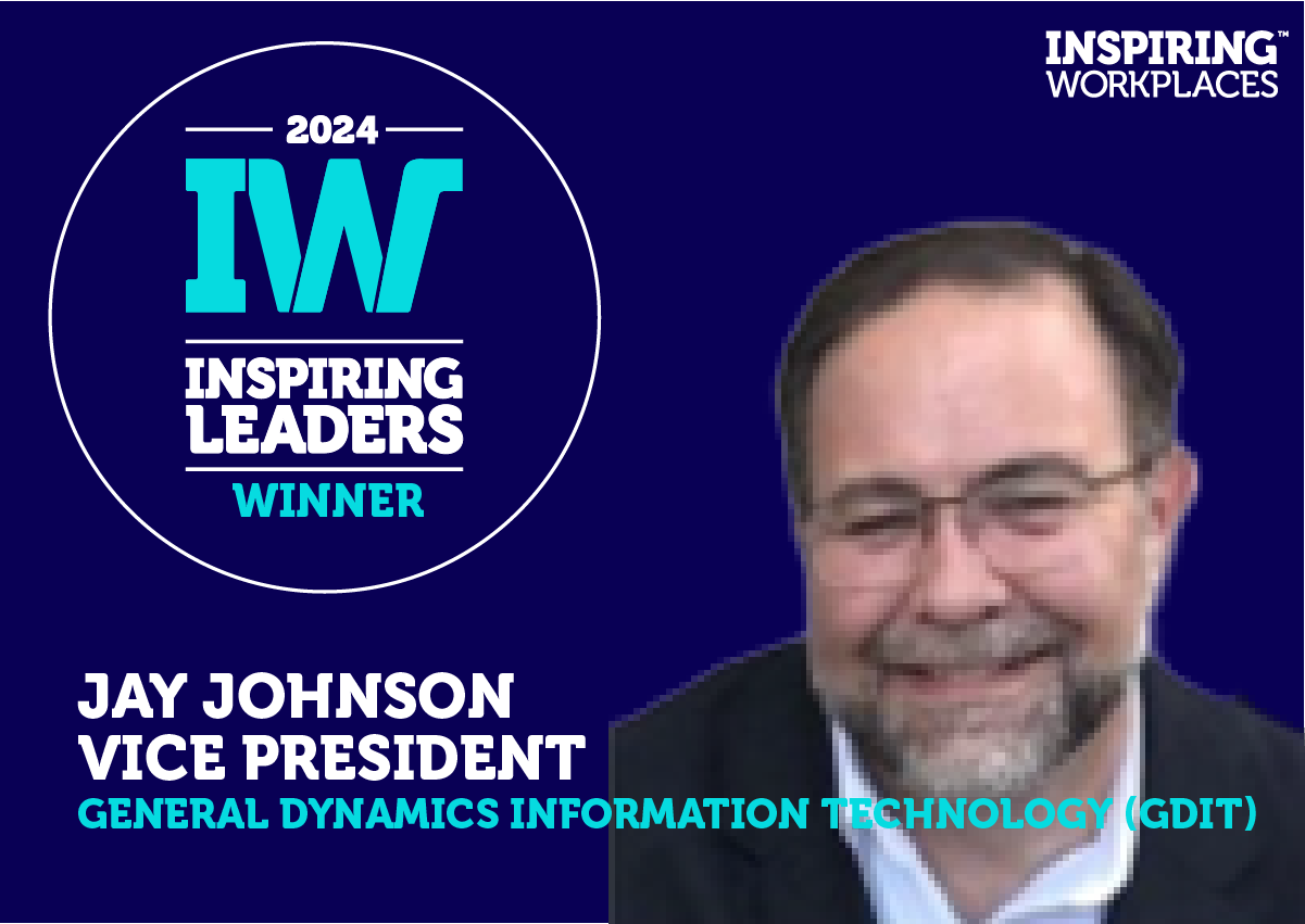 Jay Johnson - 2024 Inspiring Leader by Inspiring Workplaces