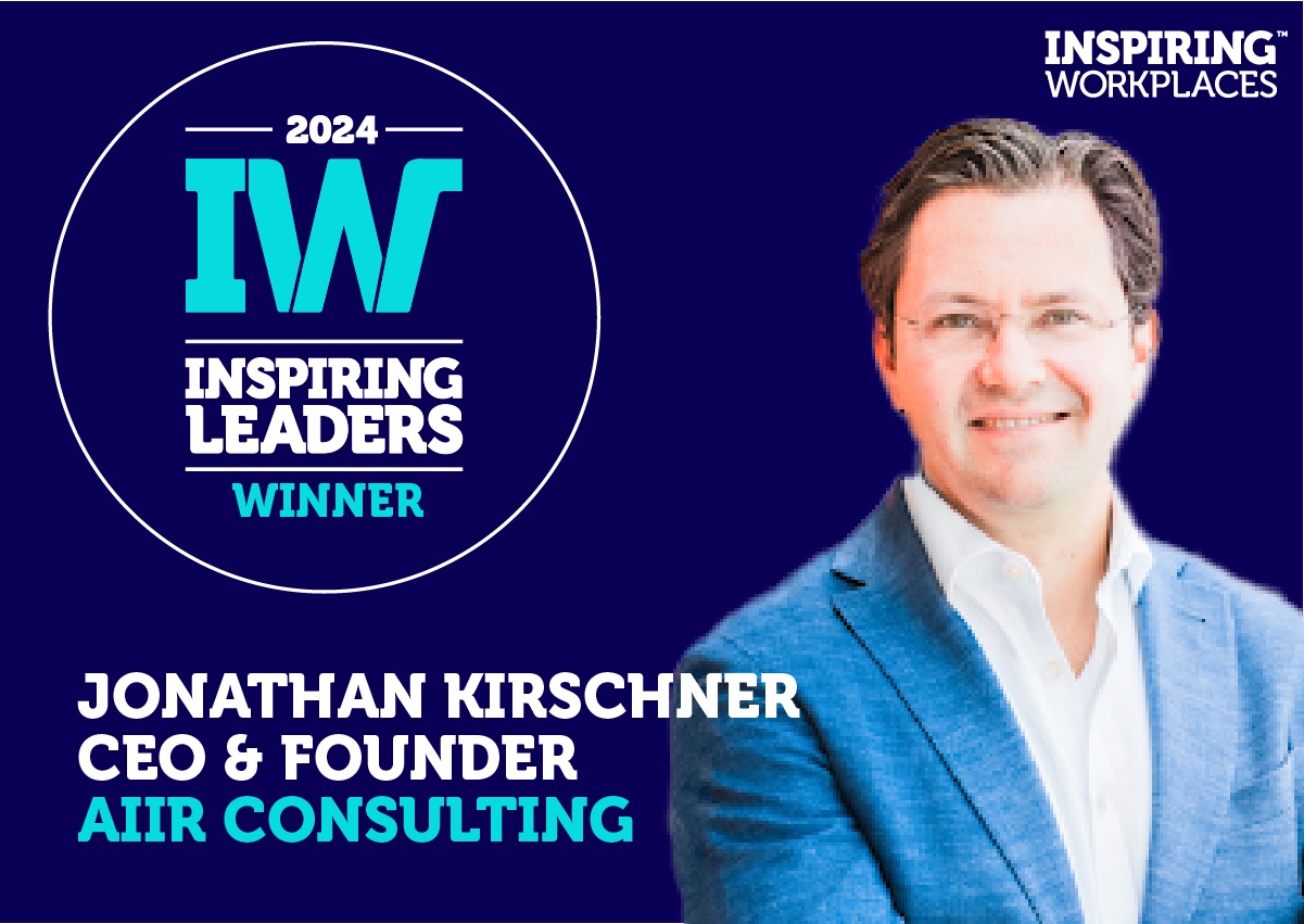 Jonathan Kirschner - 2024 Inspiring Leader by Inspiring Workplaces
