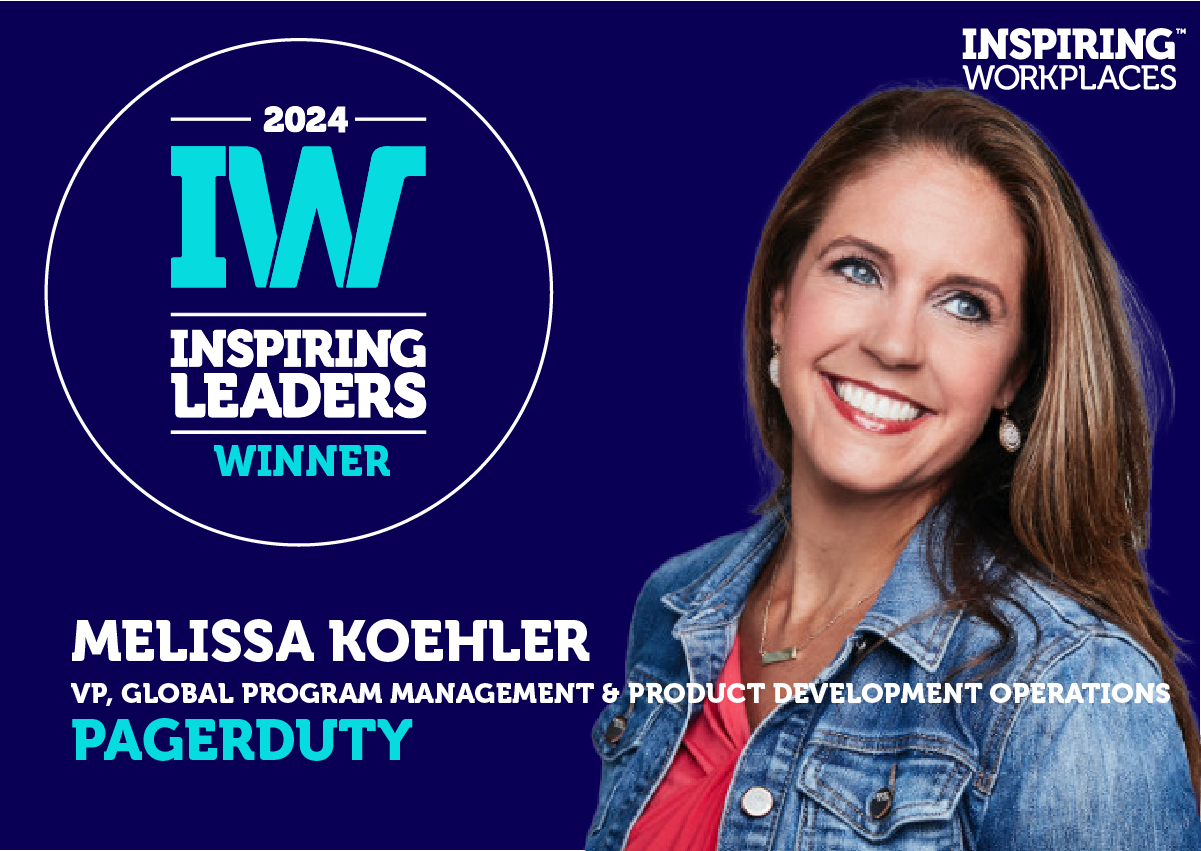 Melissa Koehler - 2024 Inspiring Leader by Inspiring Workplaces