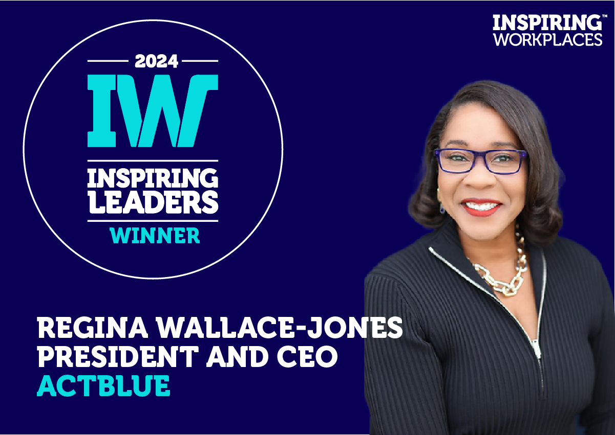 Regina Wallace-Jones - 2024 Inspiring Leader by Inspiring Workplaces
