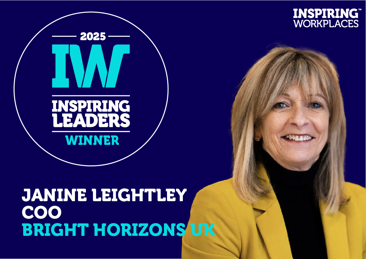 Janine Leightley - 2025 Inspiring Leader by Inspiring Workplaces