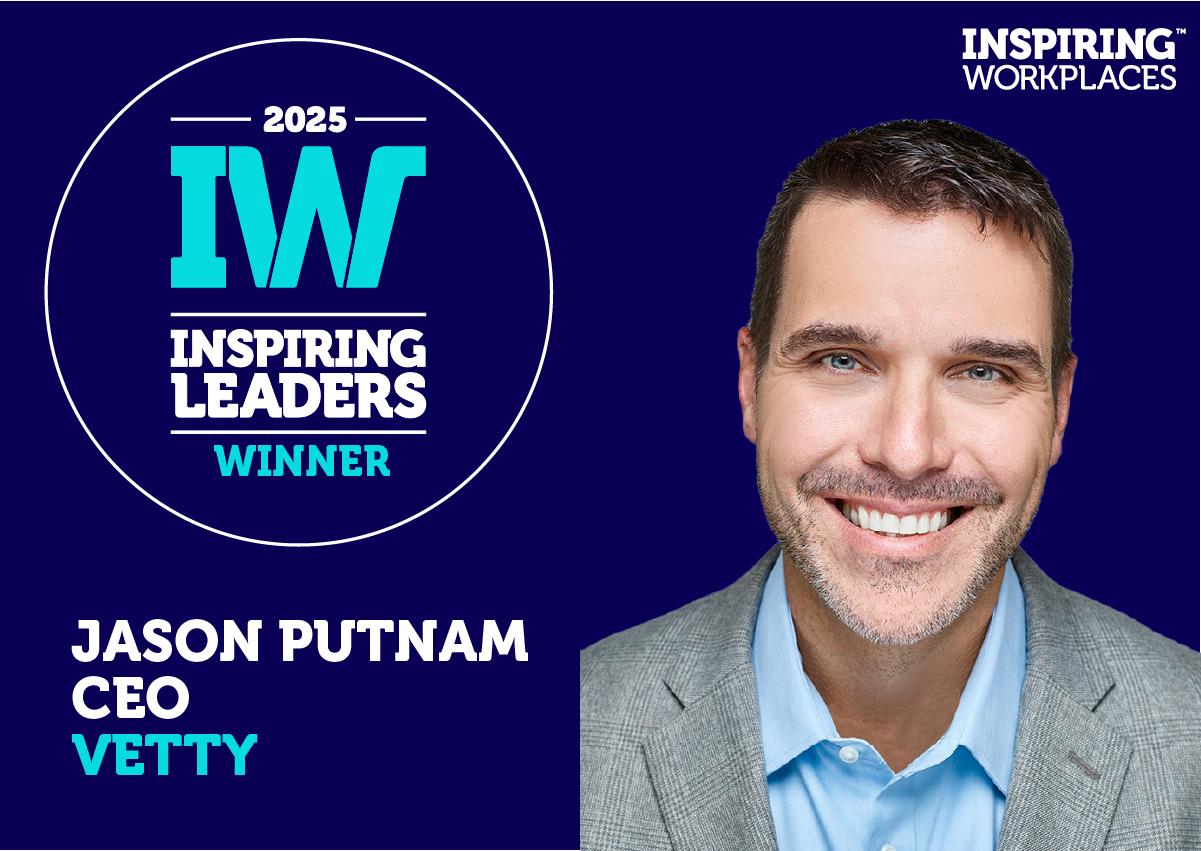 Jason Putnam - 2025 Inspiring Leader by Inspiring Workplaces